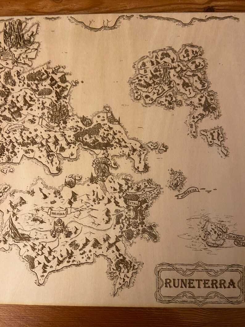 Runeterra Map Lbrn2 File - Etsy