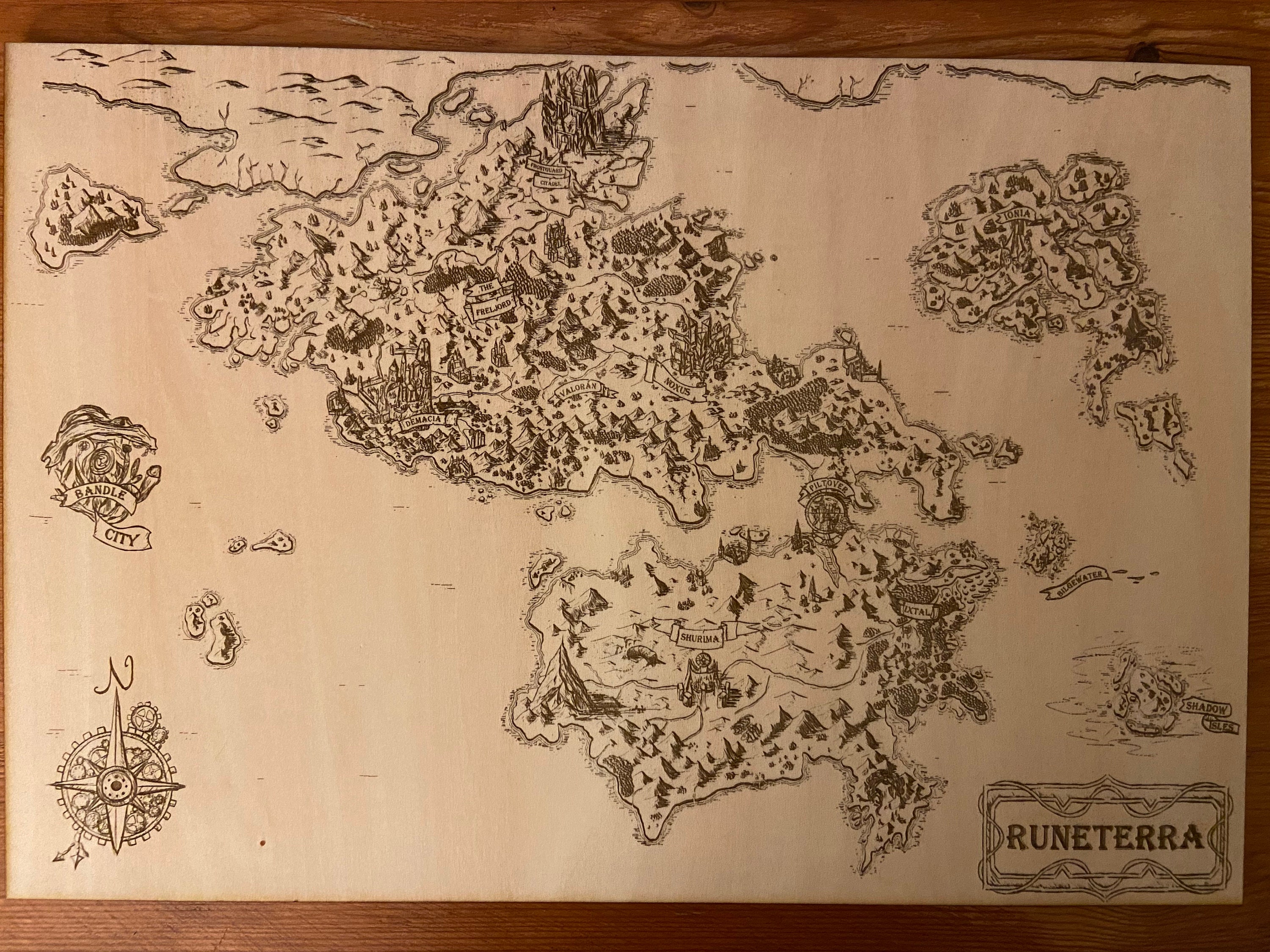 Runeterra Map Lbrn2 File - Etsy