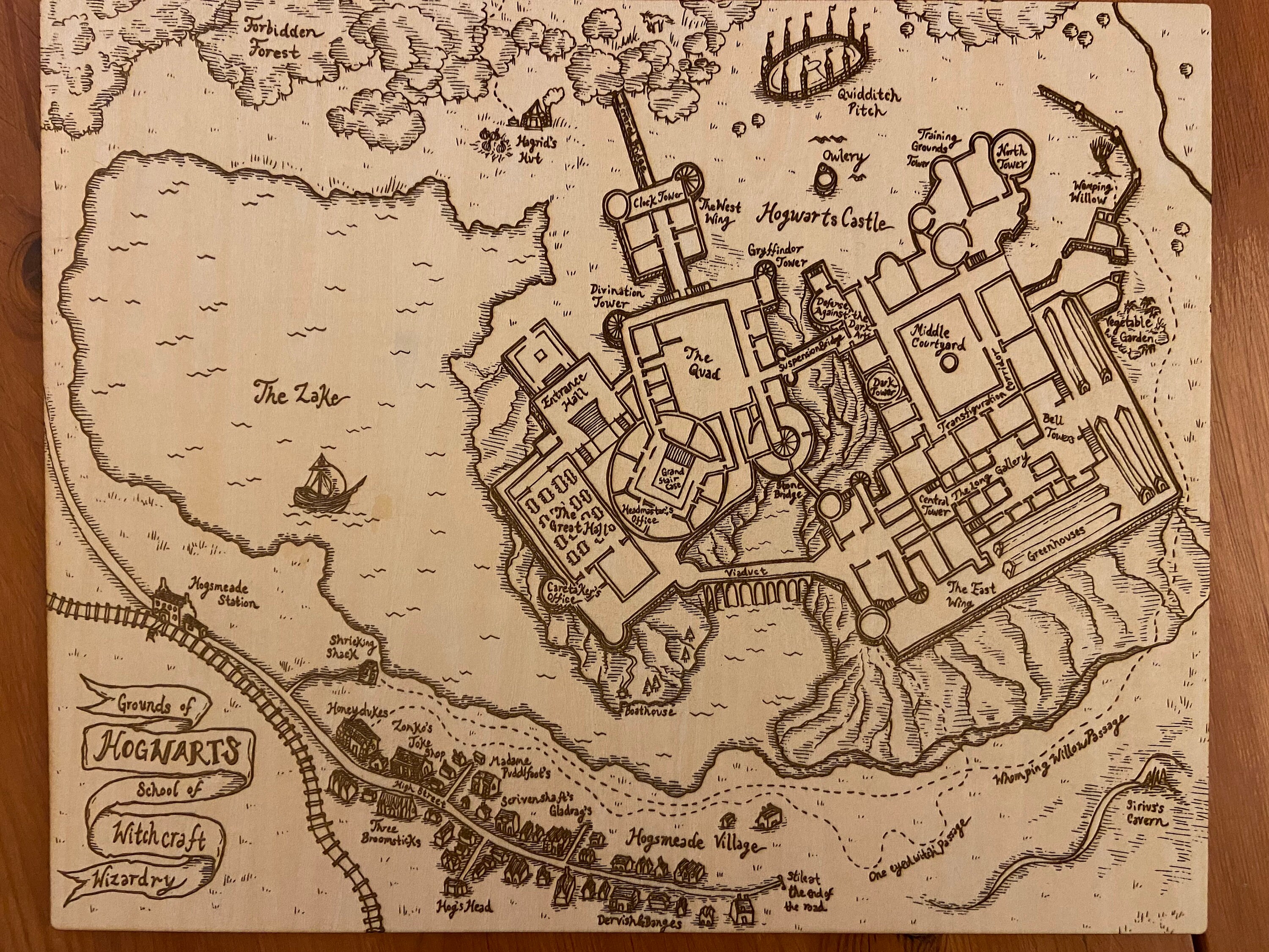 Plantilla De Mapa De Merodeadores