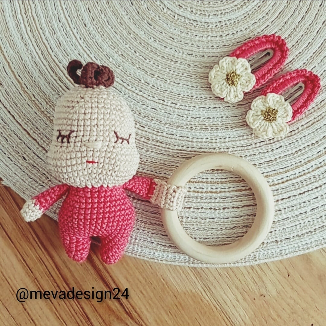 Baby Rattle Birth Gift Personalized Rattle Wooden Toy - Etsy