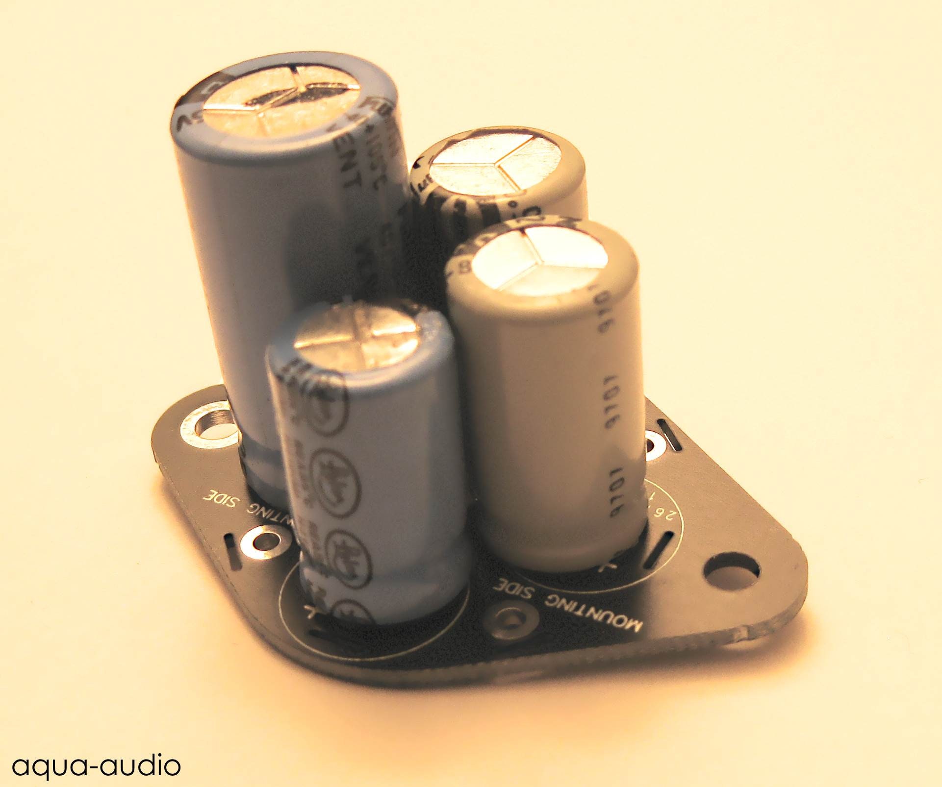 Multi Section Capacitor Mounting Plate and PCB - Etsy