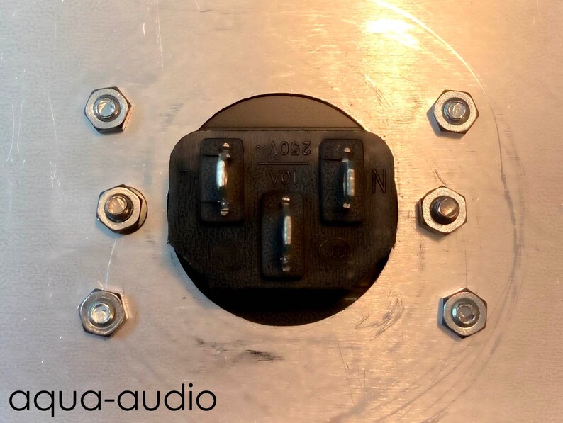 IEC Socket to Round Hole Mounting Plate for DIY Projects - Etsy