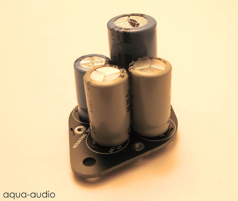 Multi Section Capacitor Mounting Plate and PCB - Etsy