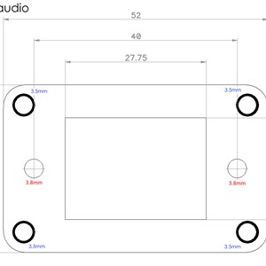 IEC Socket to Round Hole Mounting Plate for DIY Projects - Etsy