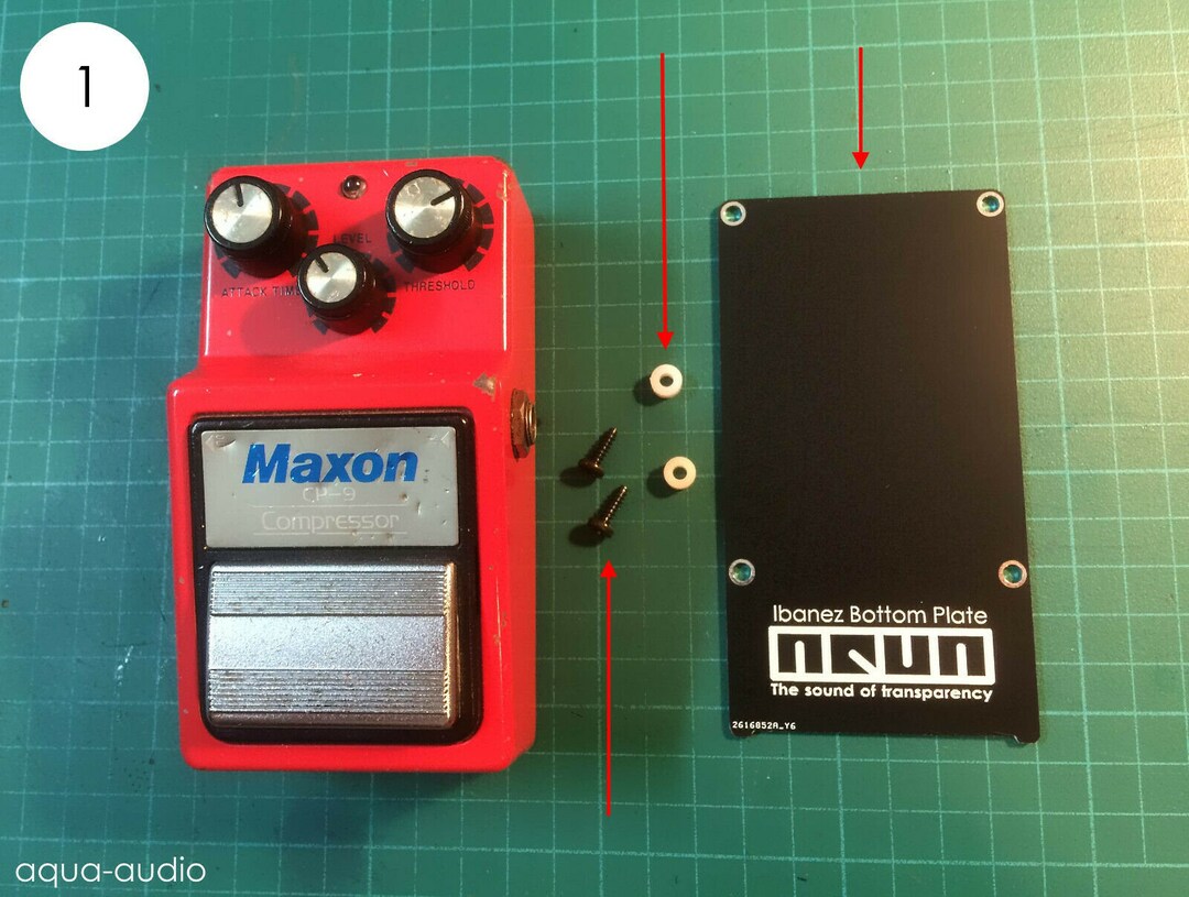 Bottom Plate Replacement Kit for Ibanez and Maxon Guitar Pedals - Etsy
