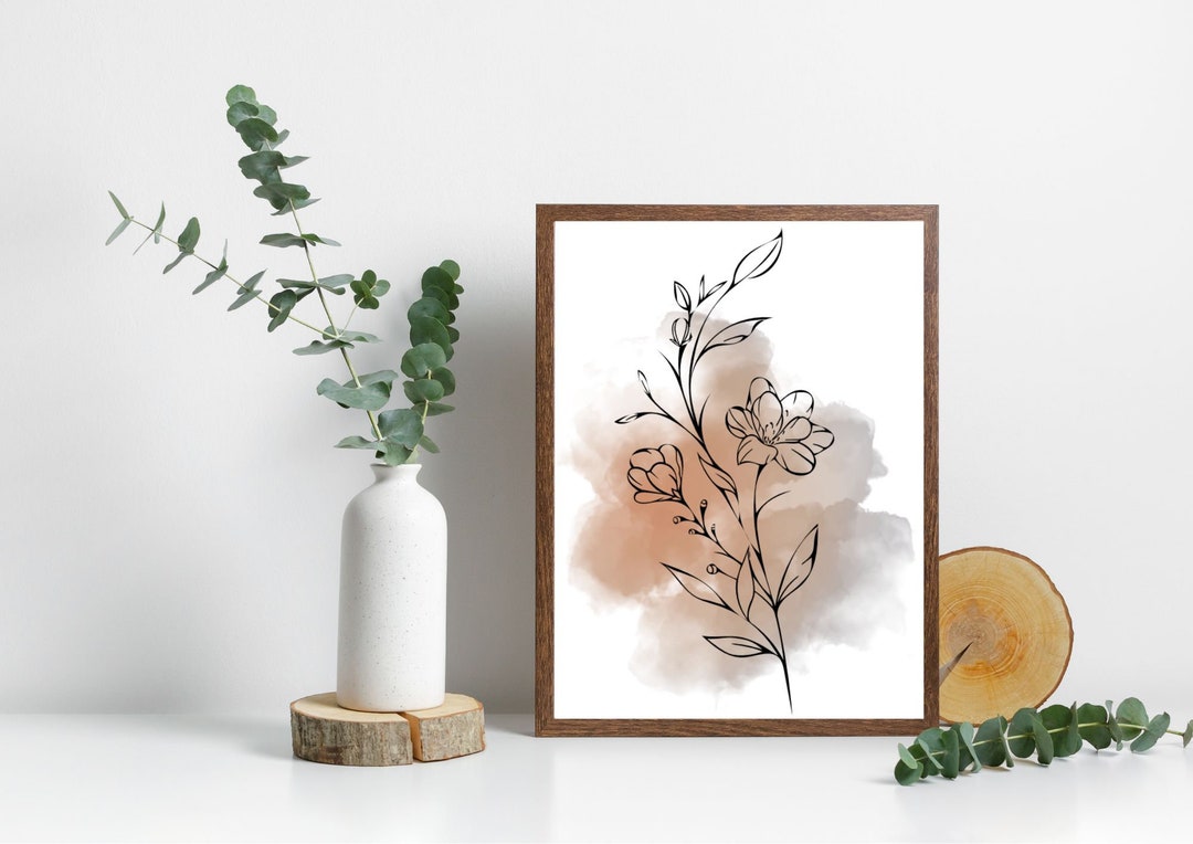 A4 Downloadable Line Art Work - Etsy