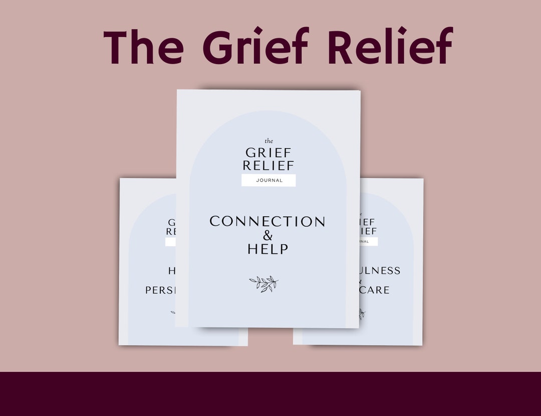 Grief Workbook, Relief Guide, Bereavement Journal, Healing Activity ...