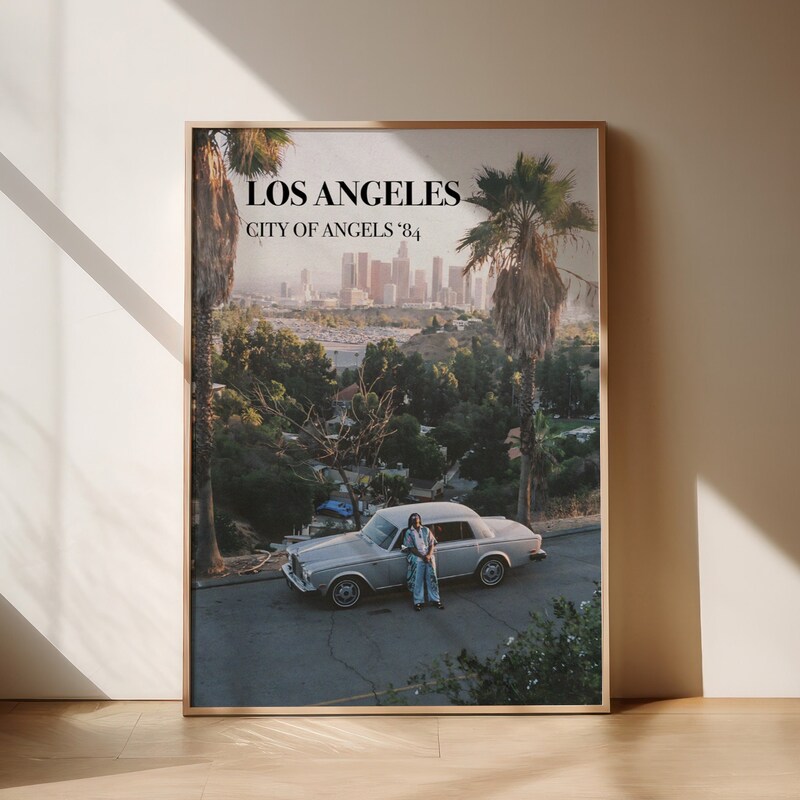 Los Angeles Poster - Etsy