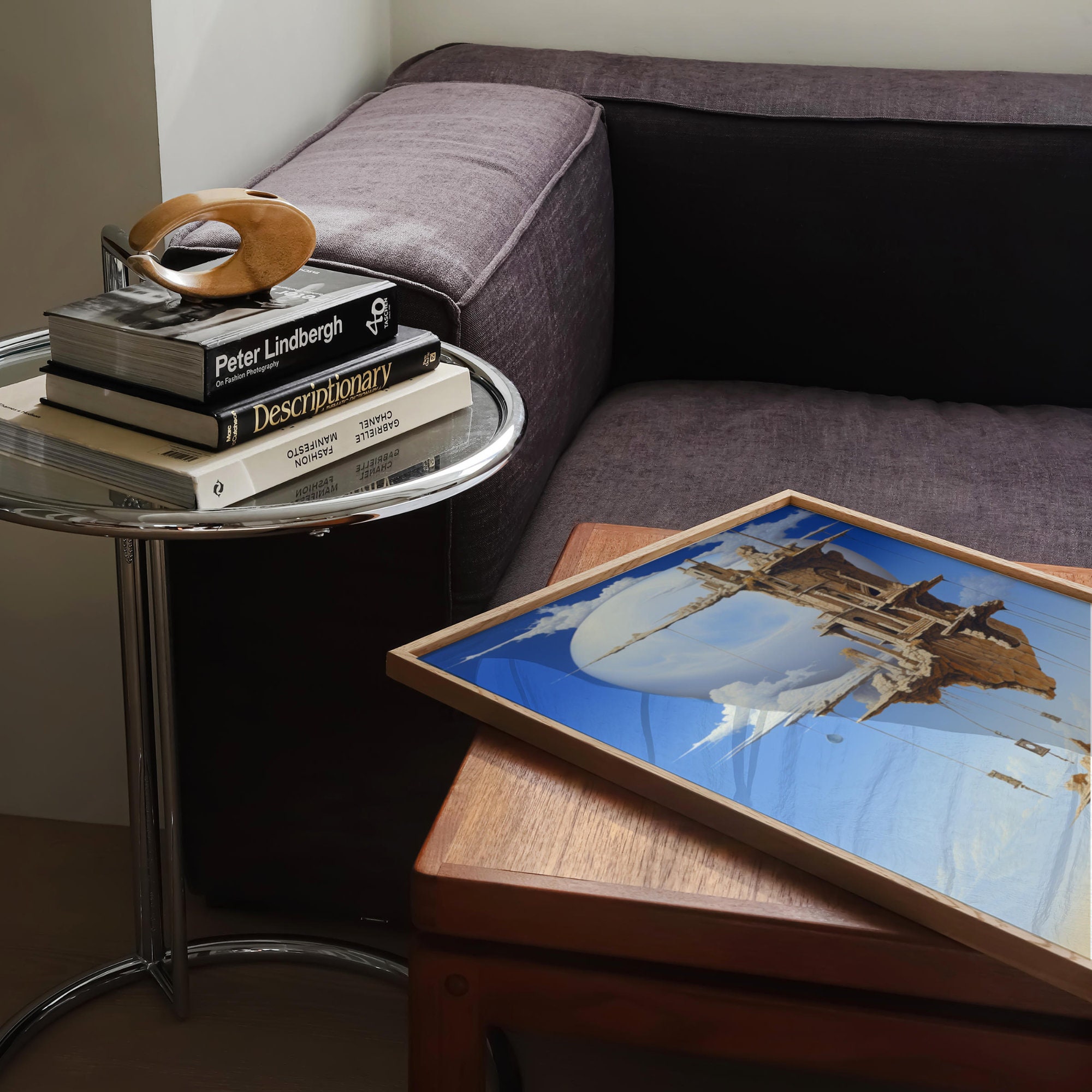 Surrealism Landscape Poster, Psychedelic Poster, Surrealism Poster ...