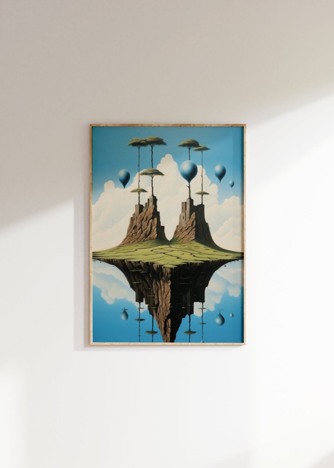 Surrealism Poster Surrealism Landscape Poster Surrealism - Etsy