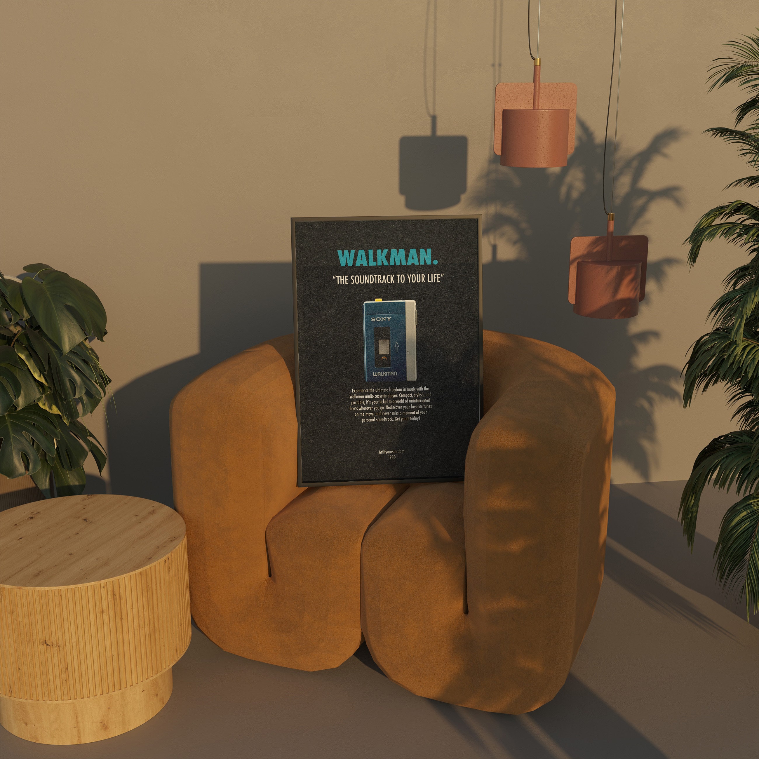 Sony Walkman Poster, 80s Retro Print - Etsy