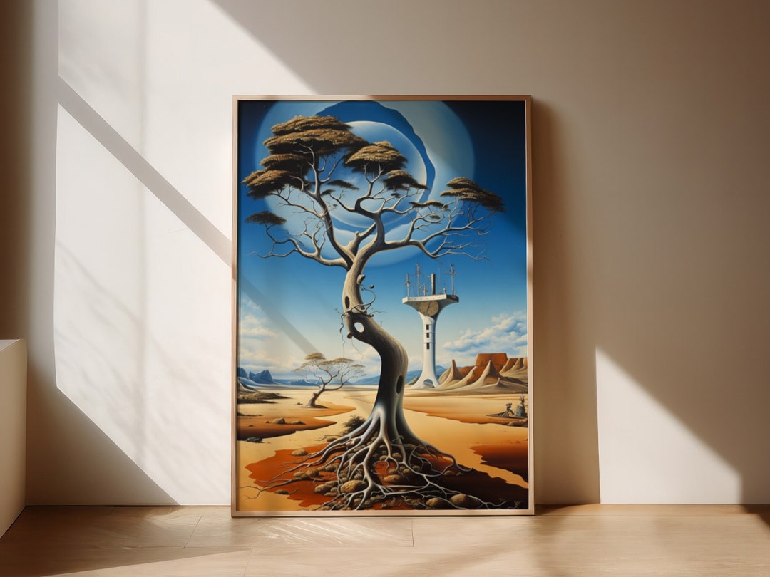 Surrealism Poster, Surrealism Landscape Poster, Surrealism Art ...