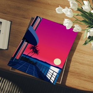 Synthwave Miami Poster, Neon Miami Poster, Miami Poster, City Pop ...