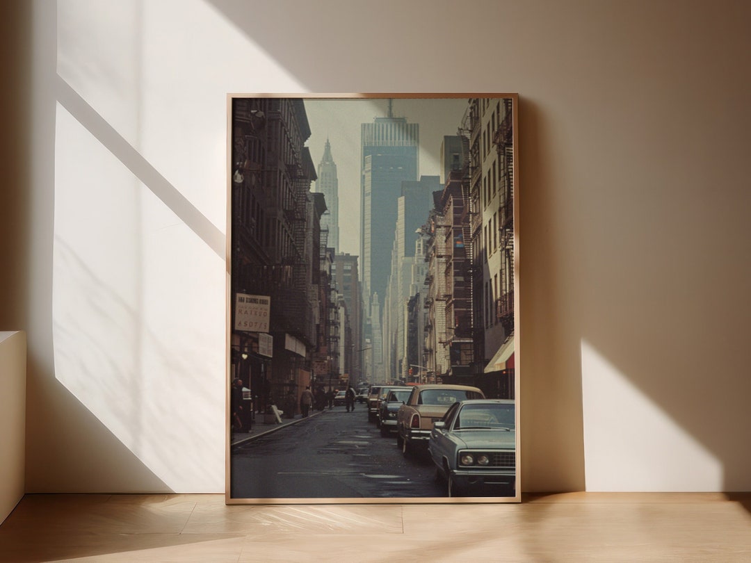 Vintage New York Poster, Retro NYC Poster, New York Poster, Travel ...