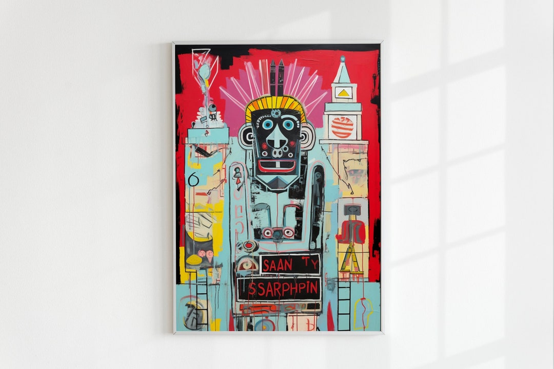 Neo-expressionism Poster, Graffiti Street Art, Urban Art Poster, Urban ...