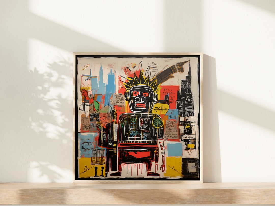 Neo-expressionism Poster, Graffiti Street Art, Urban Art Poster, Urban ...