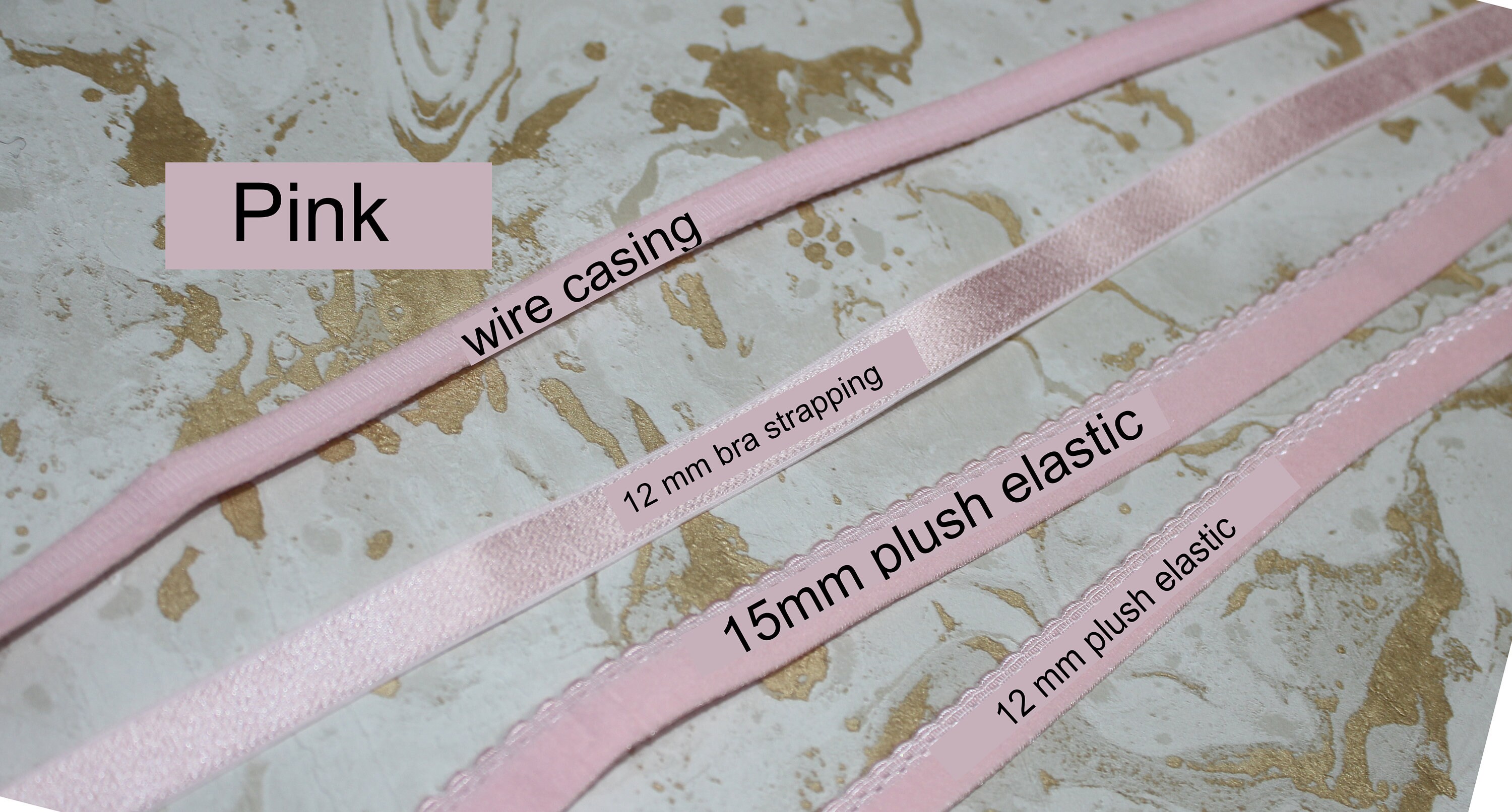 12mm Bra Strap, Bra Making Kit, Lace Lingerie Kit, Make Your Own Bra ...