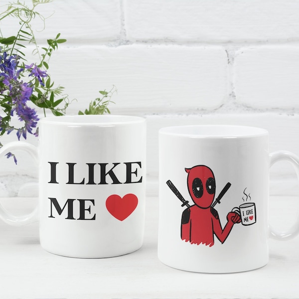 I Like Me Deadpool Mug - Etsy