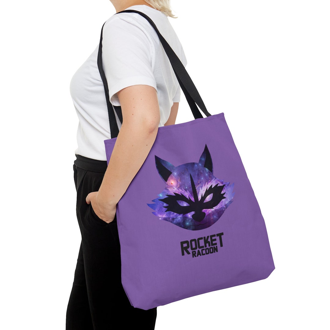 Rocket Raccoon AOP Tote Bag, Guardians of the Galaxy, Groot, I Am Groot ...