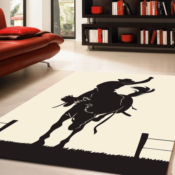 Western Themed Rugs - Etsy