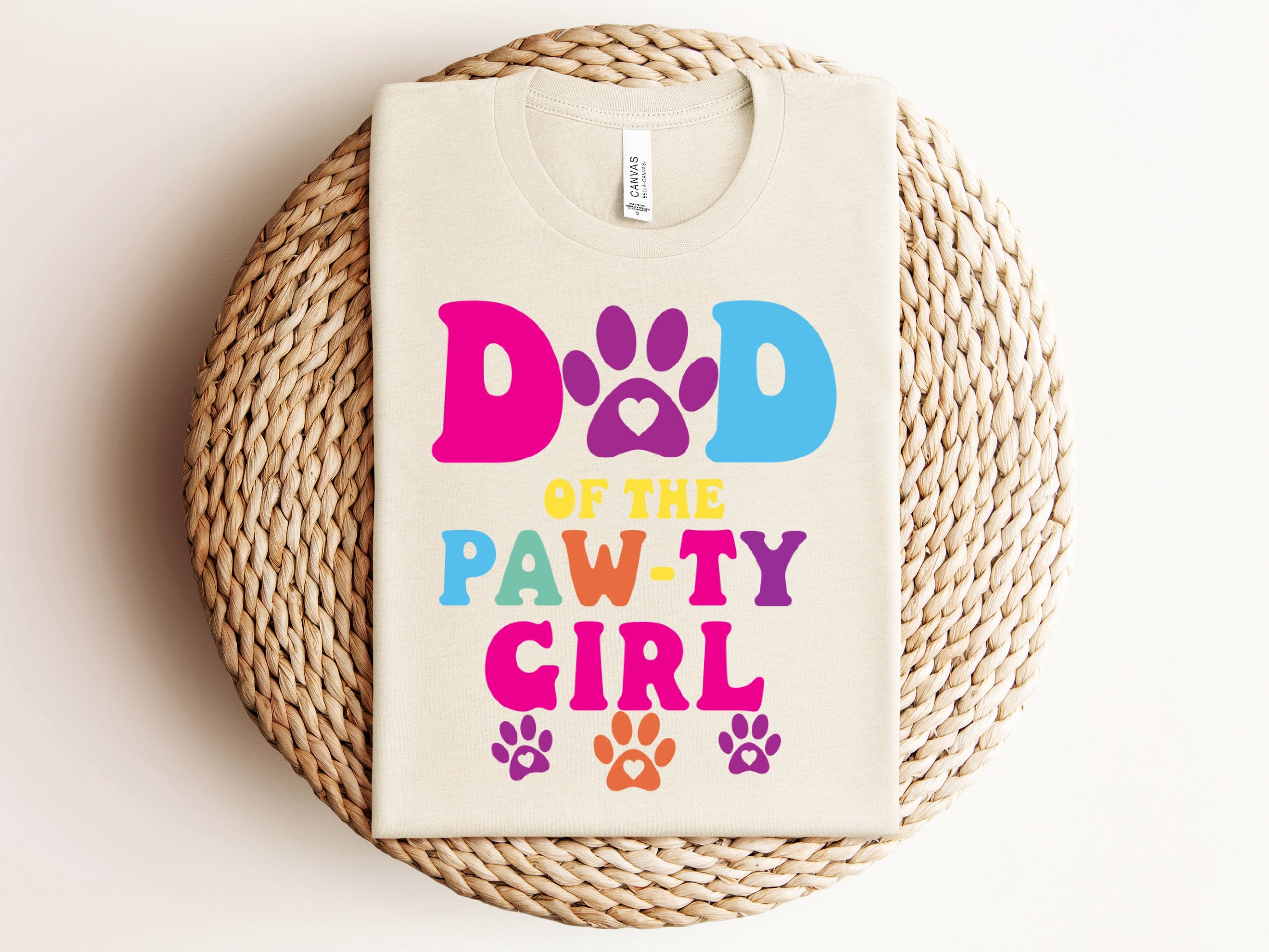 Paw-ty Girl Svg-png, Mom of the Pawty Girl Svg, Dad of the Pawty Girl ...