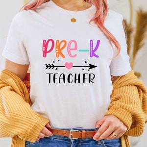 Pre-k Teacher Svg, Pre Kindergarten Design, Back to School Svg Png Pdf ...