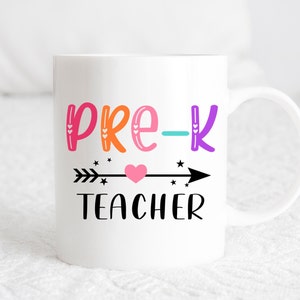 Pre-k Teacher Svg, Pre Kindergarten Design, Back to School Svg Png Pdf ...