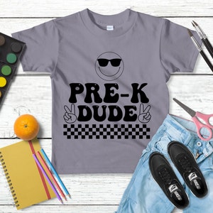 Pre K Dude Svg, Back to School Cut Files, Kindergarten Svg, School Svg ...