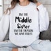 Middle Sister Svg, Sister Announcement Svg, Promoted to Middle Sister ...