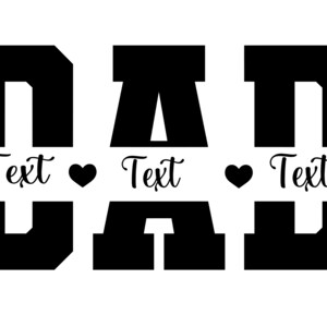 Custom Dad SVG, Father's Day SVG, Fathers and Kids Svg, Fathers Day ...