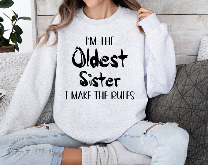 Sister Rules SVG 06 Design, Sisters Svg Bundle, Sister Family Svg ...