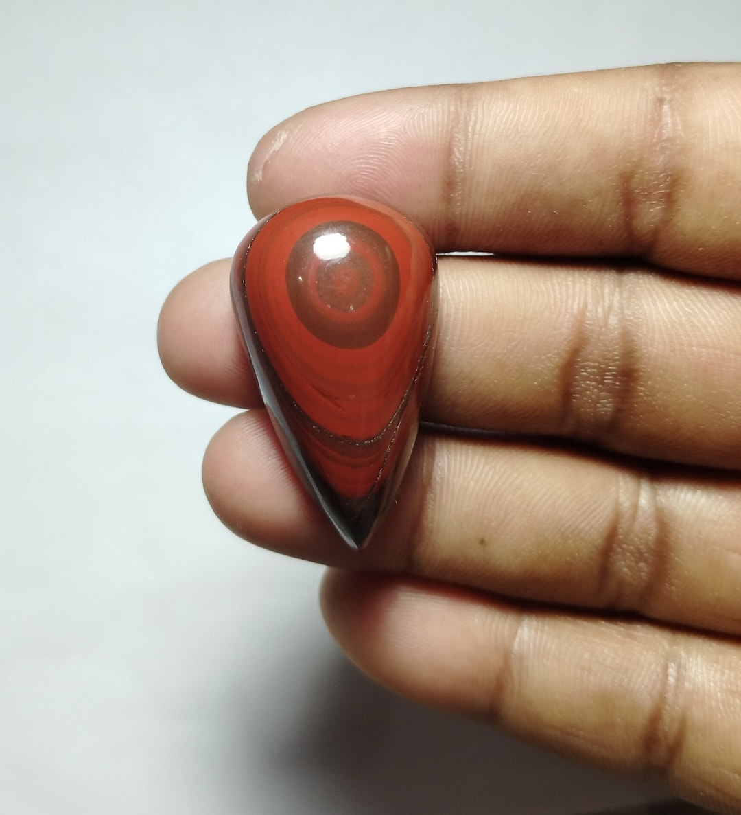 Top Quality Red Jasper Obsidian Eye Cabochon rare Red Obsidian Jasper ...
