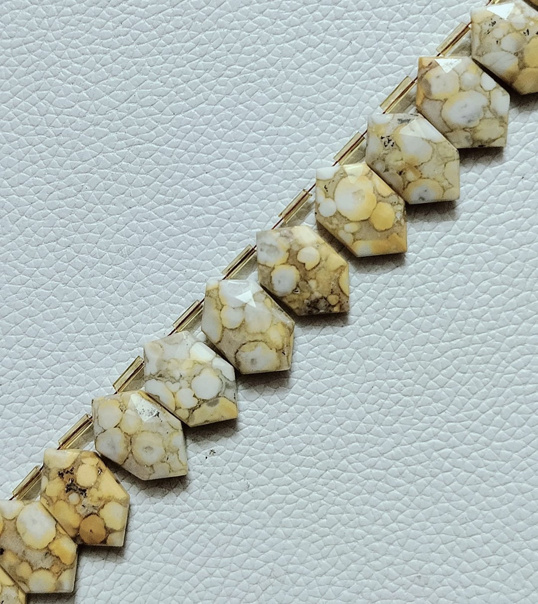 20 Pieces Wood Jasper Faceted Fancy Cut Beads Natural Gemstone Beads ...