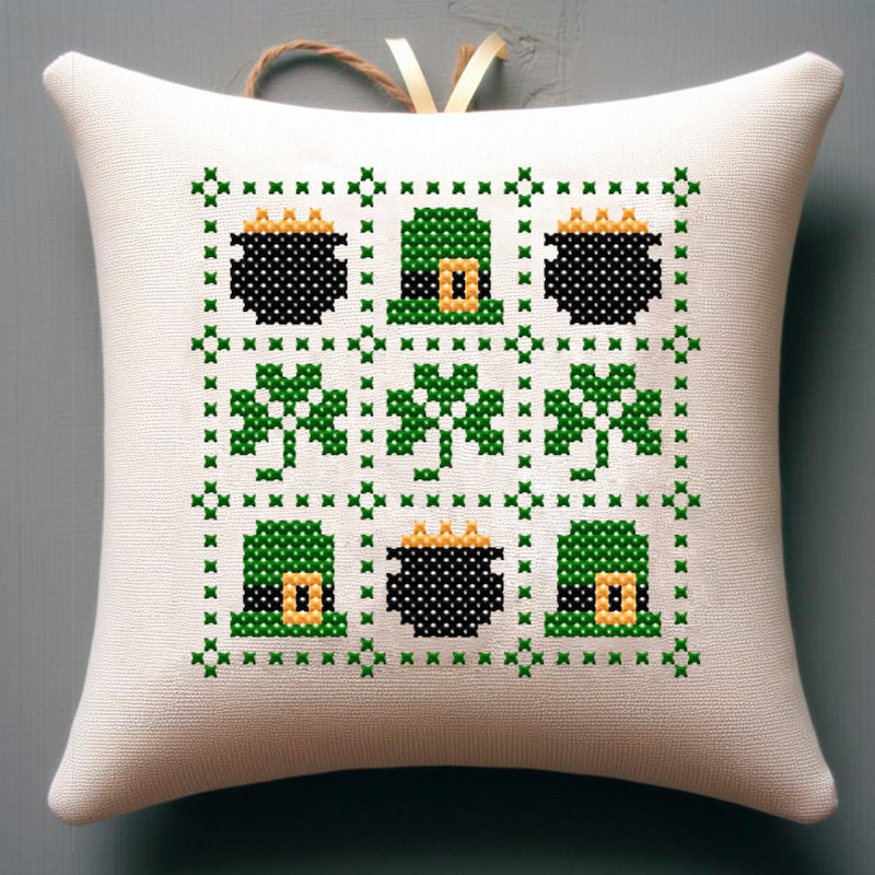 Irish Cross Stitch - Etsy