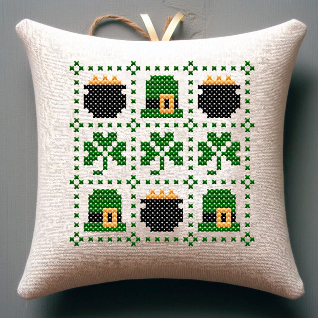 Irish Embroidery Cross Stitch Pattern PDF Instant Download Irish ...