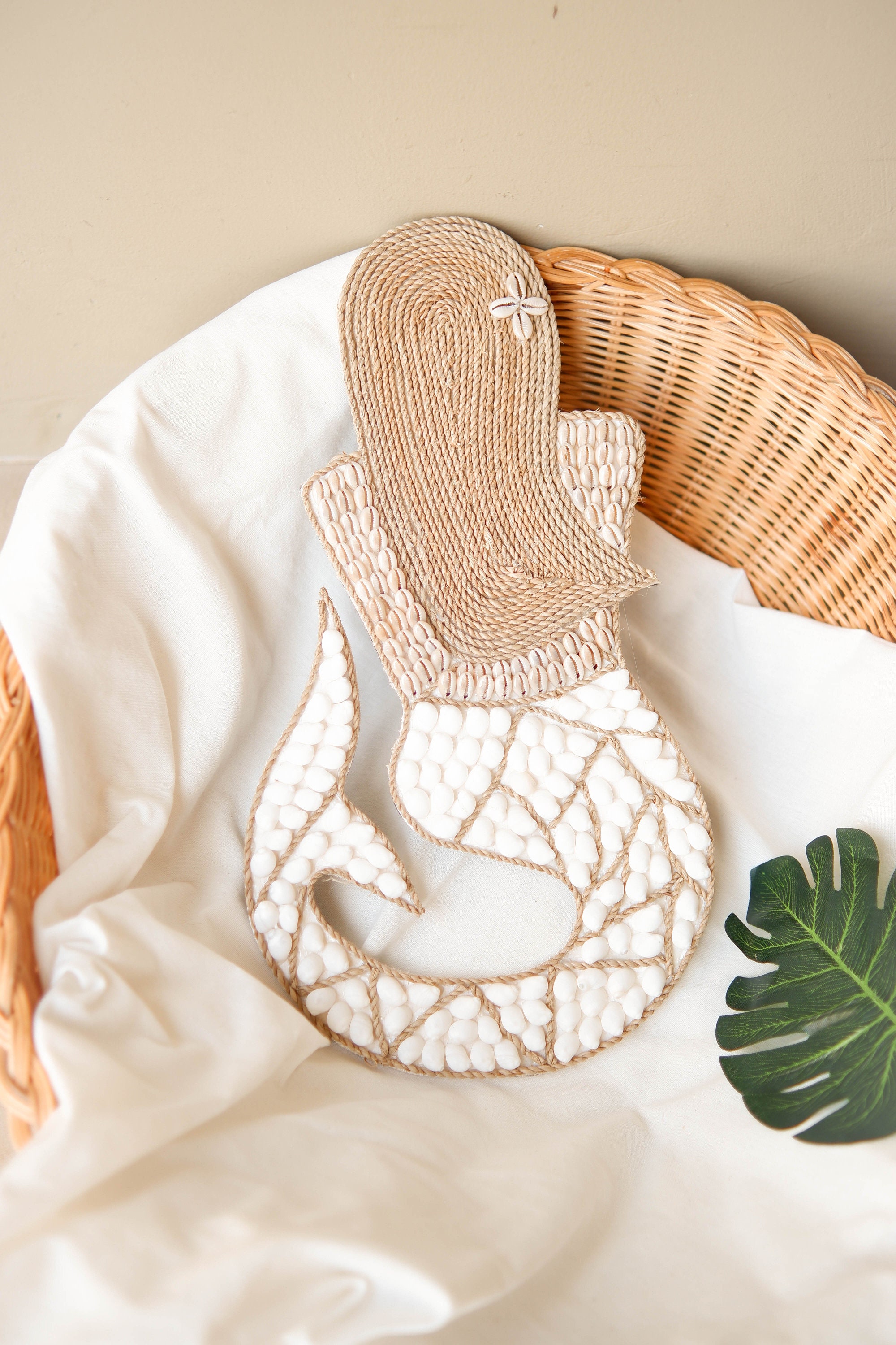 Mermaid Sea Shell Wall Decor, Boho Nursery Wall Decor, Mermaid Decor ...