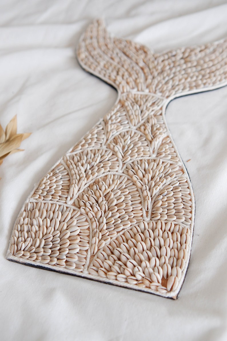 Boho Nursery Wall Decor Sea Shell Tail Wall Decor Natural - Etsy