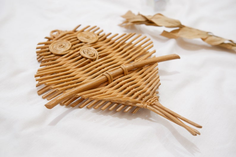 Rattan Nursery Wall Decor, Wicker Animal Rattan Decor, Wooden Animal ...