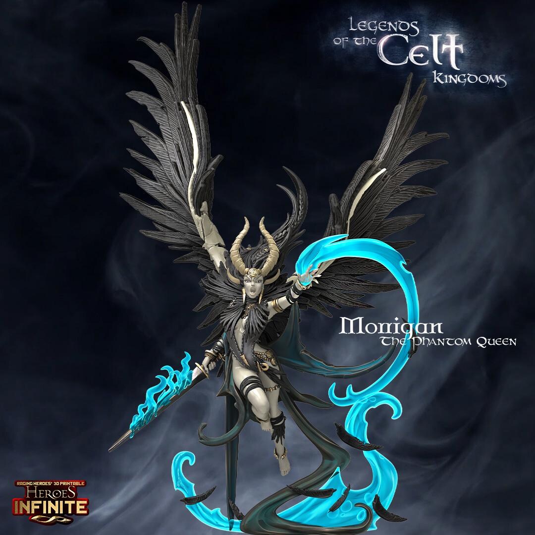 Morrigan the Phantom Queen - Legends of the Celt Kingdoms - Etsy Canada
