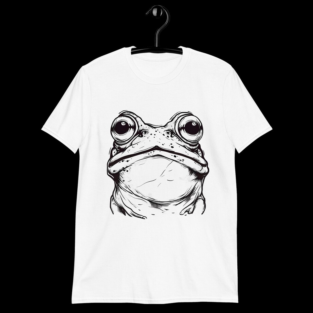 Funny Frog T-shirt, Matsumoto Hoji Frog Inspired, Japan Grunge ...