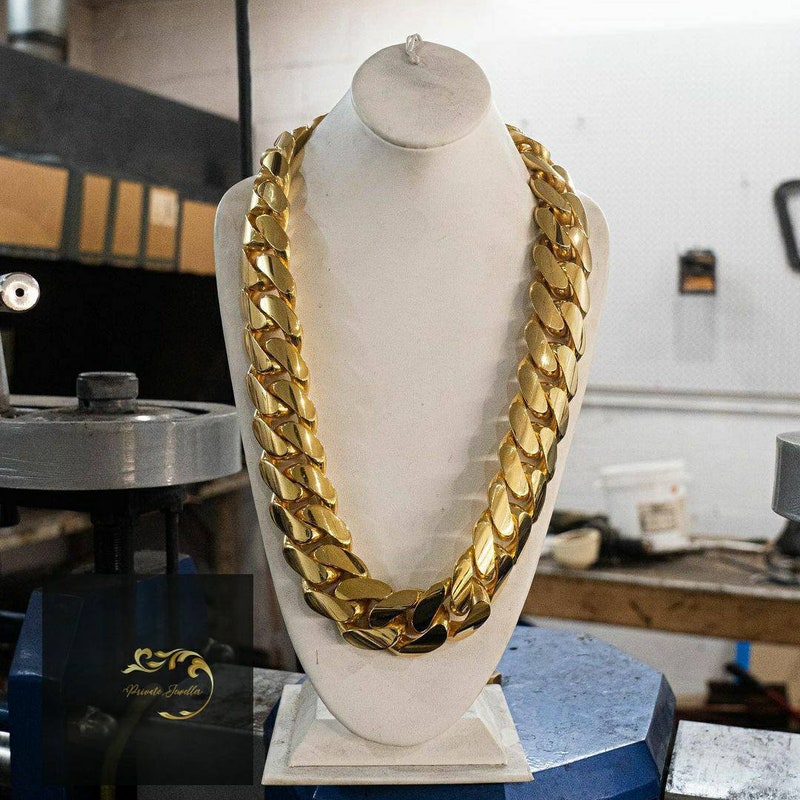 Big Silver Chains for Men - Etsy