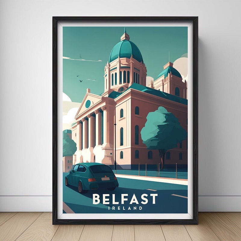 Framed Prints of Belfast - Etsy