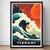 Tsunami Travel Poster,tsunami Print,tsunami Wall Art Print,natural ...