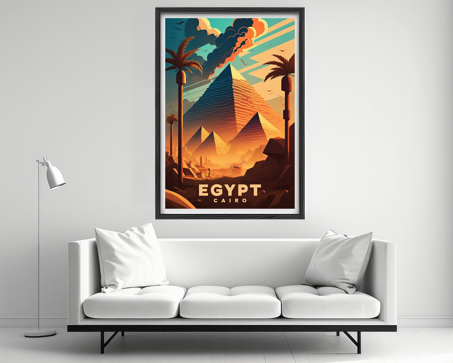 Egypt Cairo Travel Poster,egypt Cairo Wall Art Print,egypt Cairo ...