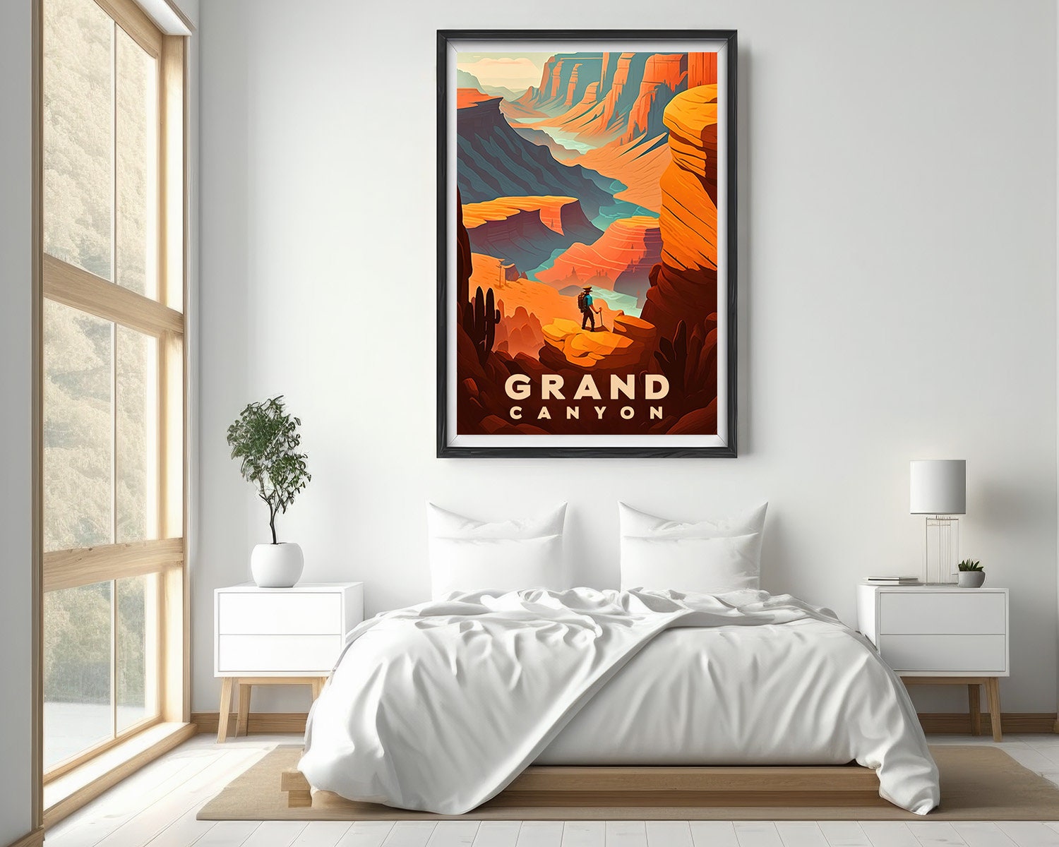 Grand Canyon Travel Poster,grand Canyon Wall Art Print,grand Canyon ...