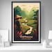 Vietnam Sapa Travel Poster,vietnam Sapa Wall Art Print,sapa Rice Fields ...