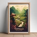 Vietnam Sapa Travel Poster,vietnam Sapa Wall Art Print,sapa Rice Fields ...