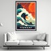Tsunami Travel Poster,tsunami Print,tsunami Wall Art Print,natural ...