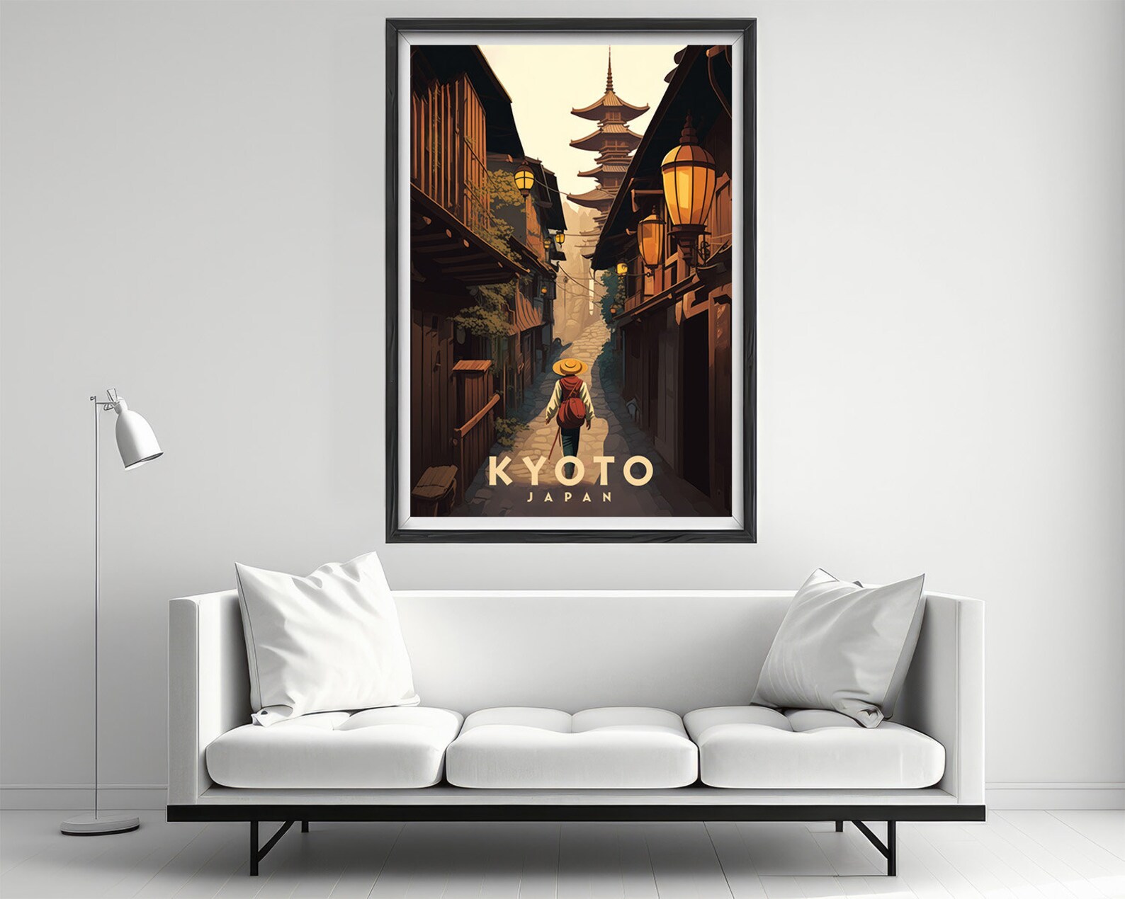 Kyoto Japan Travel Poster,kyoto Japan Wall Art Print,kyoto Japan ...