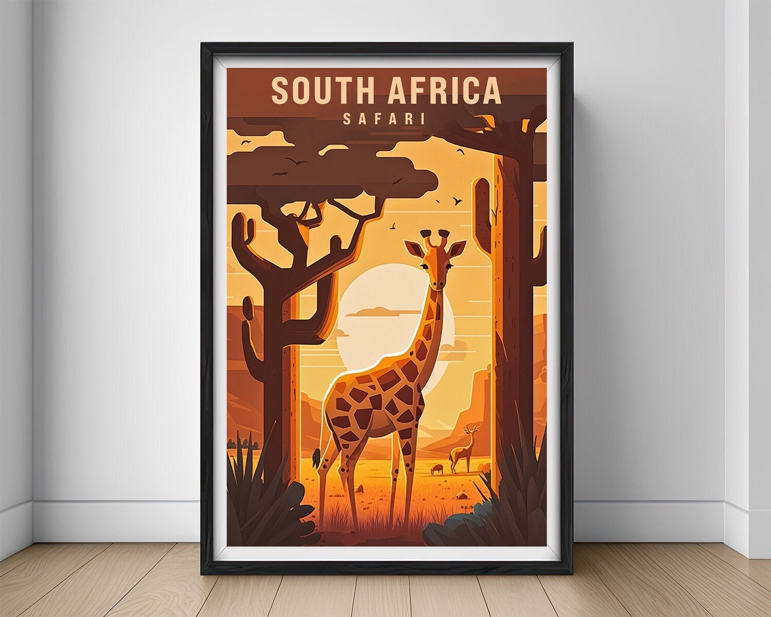 South Africa Poster,south Africa Print,south Africa Wall Art,south ...